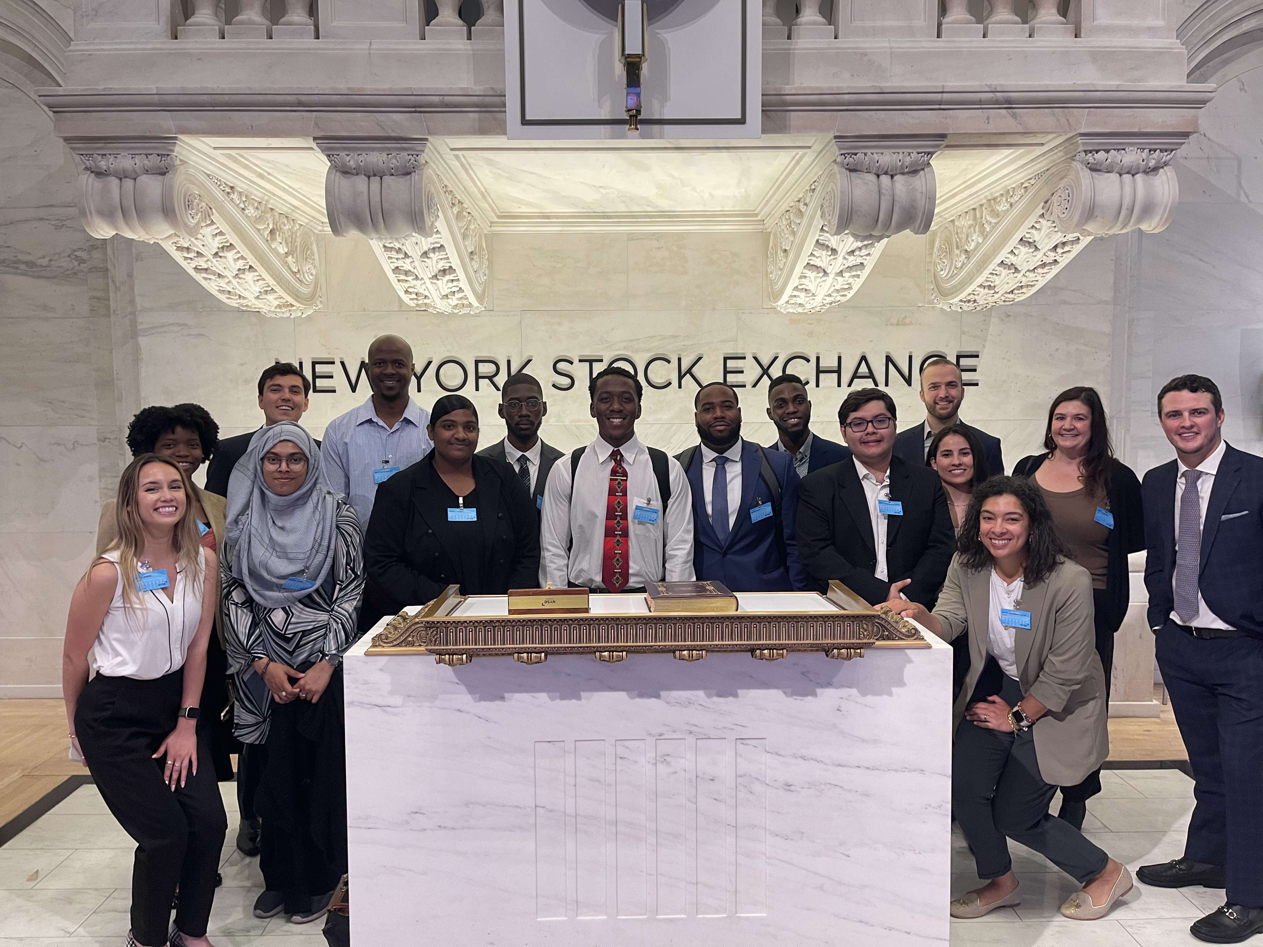 CodePath Students Visit the New York Stock exchange